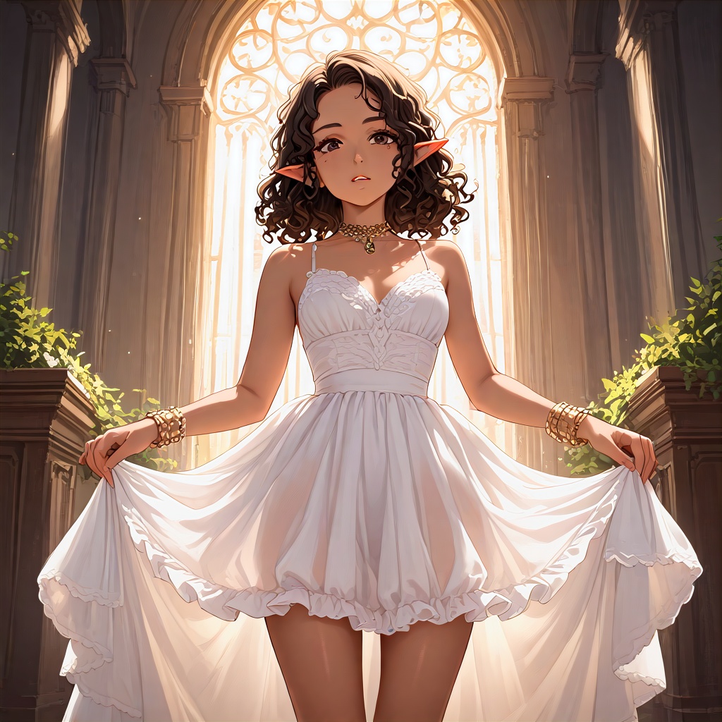 Evangeline | Elf Maid | NSFW Character AI Chat - JuicyChat.AI