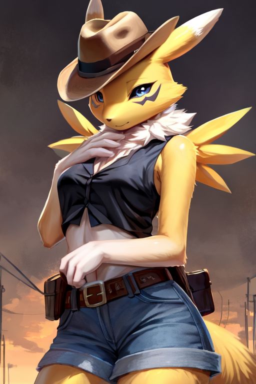 Gunslinger Renamon [Digimon Universe] | NSFW Character AI Chat - JuicyChat.AI